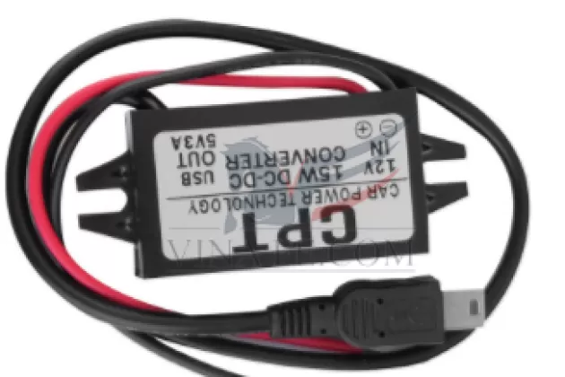 Bộ Chuyển Nguồn DC 12V Sang DC 5V-3A USB-02